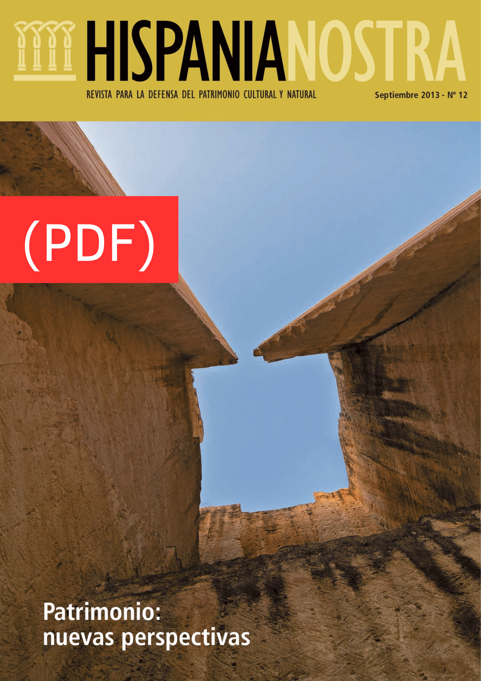 Hispania Nostra Nº 12 (PDF) - Hispania Nostra