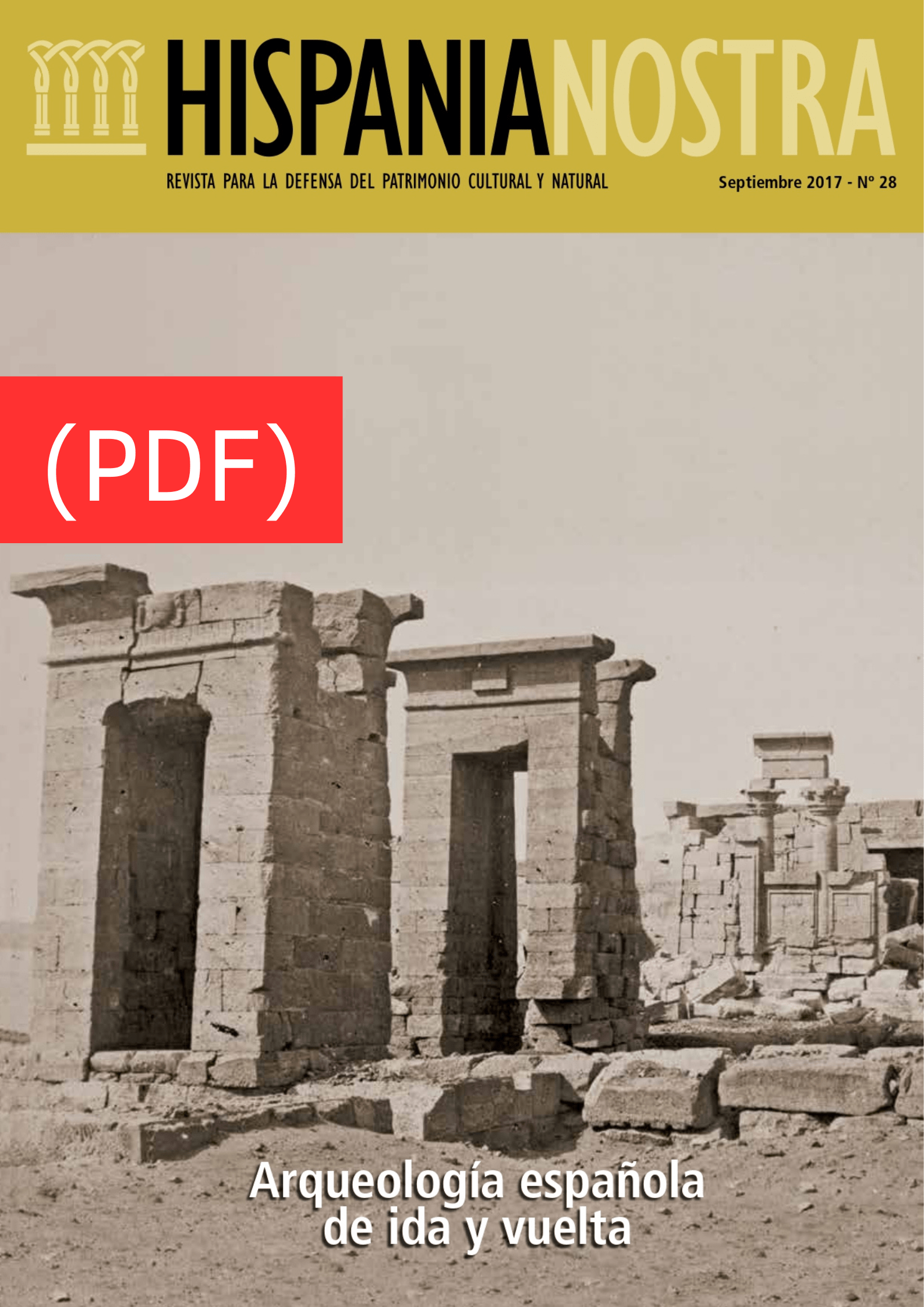 Hispania Nostra Nº 28 (PDF) - Hispania Nostra